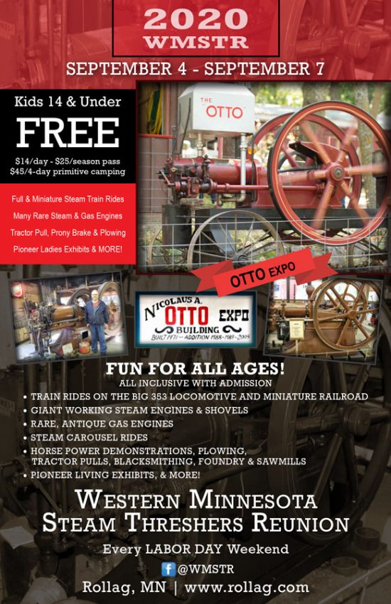 2020 WMSTR Poster | Western Minnesota Steam Threshers Reunion