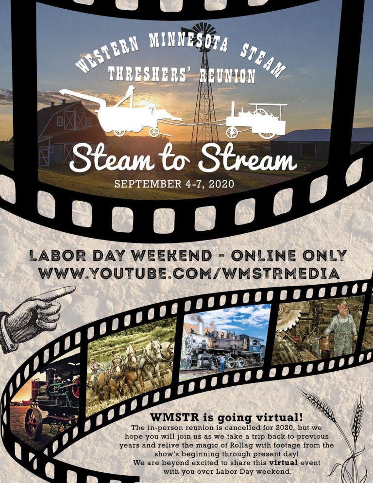 2020 Steam to Stream Virtual Event | Western Minnesota Steam Threshers ...